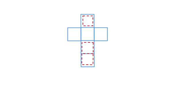 Here is an incomplete net for making a cube. Complete it in at least ...