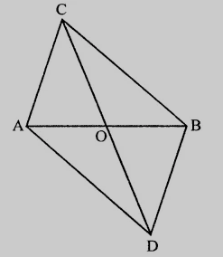 In the figure, $ABC$ and $ABD$ are two triangles on the base $AB$. If ...