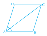 Diagonal \( \mathrm{AC} \) of a parallelogram \( \mathrm{ABCD ...